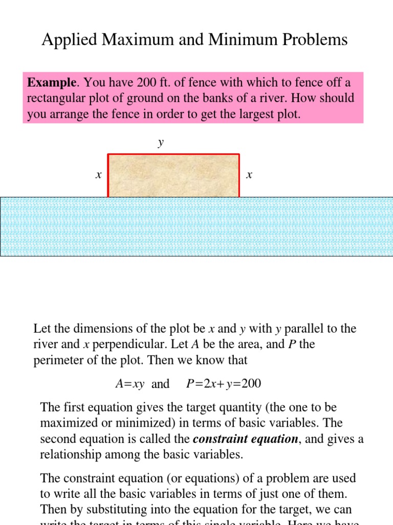 Optimization in Geometry Problems | PDF | Maxima And Minima | Volume