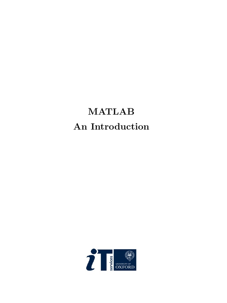 Course Book Matlab TMMI Introduction | PDF | Desktop Environment | Matlab