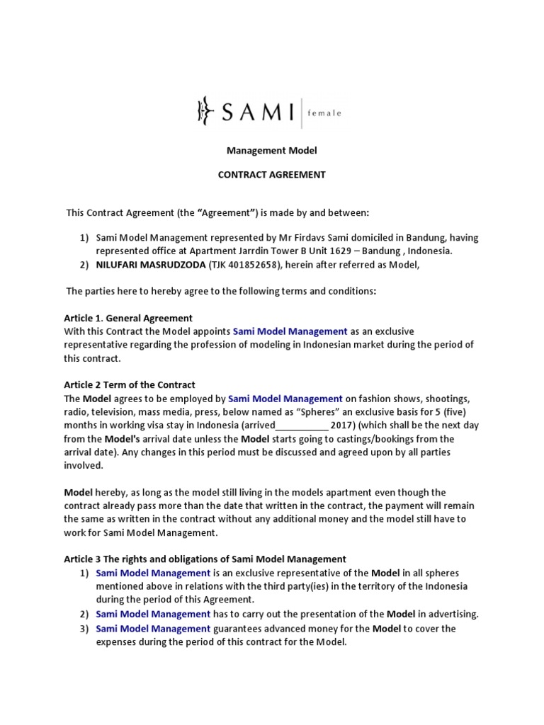 Management Model | PDF