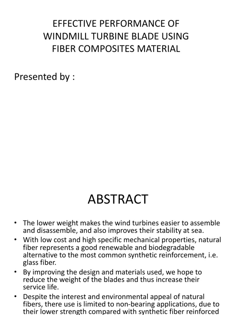 Turbine Blade | PDF | Composite Material | Thermoplastic