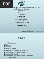 Filtartion Cours | PDF | Filtration | Génie des procédés