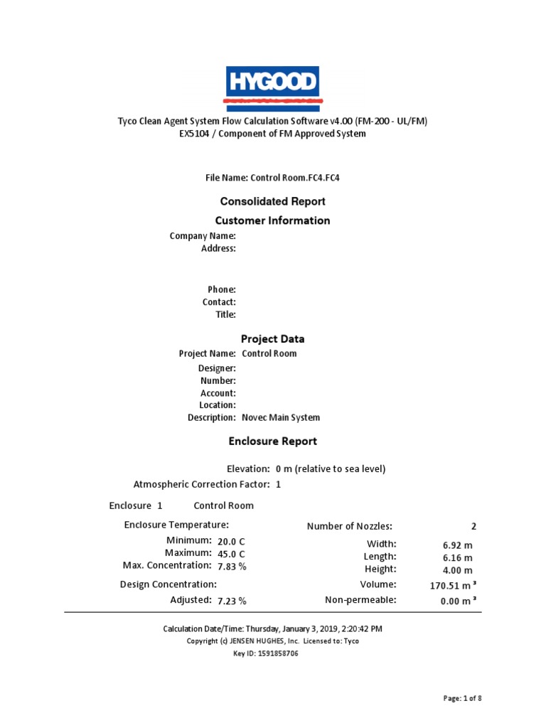 Control Room Flow Calc | PDF | Pipe (Fluid Conveyance) | Mechanical ...