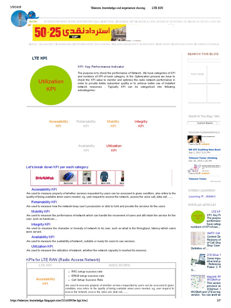 LTE Optim - ERAB SR PDF | PDF | Lte (Telecommunication) | Performance ...