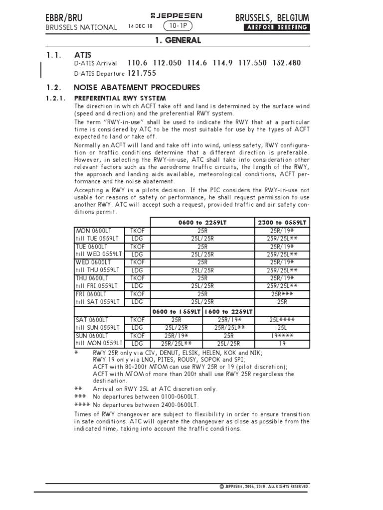 Ebbr | Download Free PDF | Air Traffic Control | Instrument Flight Rules