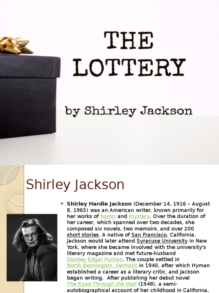 The Lottery | PDF