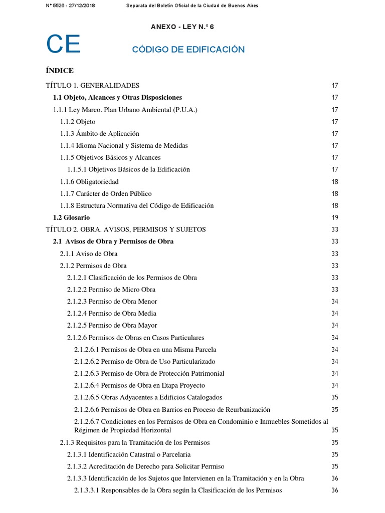 Nuevo Codigo Edificacion 2018 | PDF | Ascensor | Energía solar