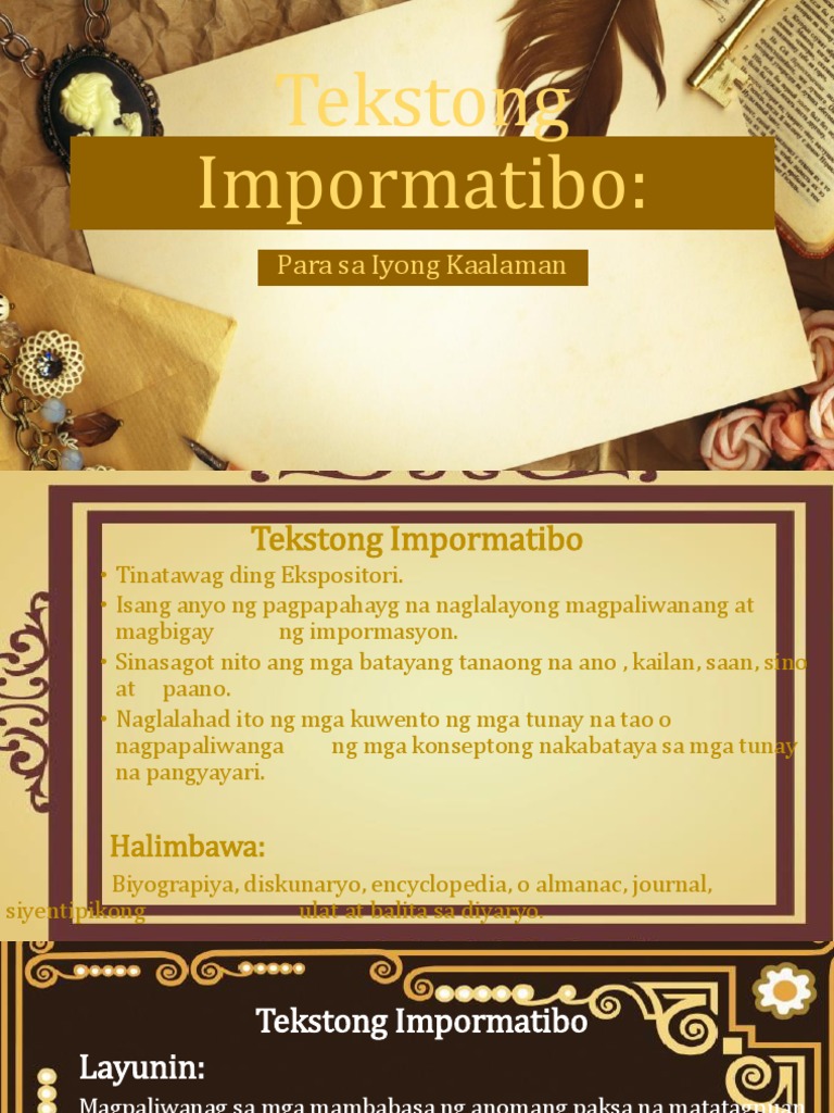 Tekstong-Impormatibo