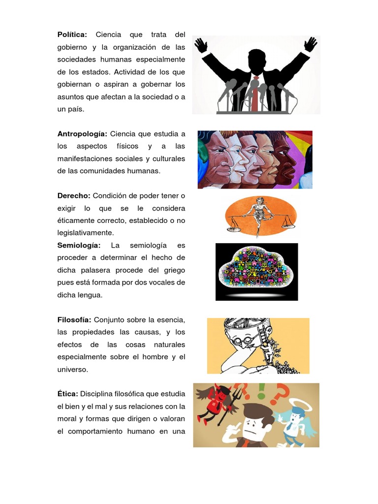 Ramas de Las Ciencias Sociales | Sociedad | Ciencias sociales