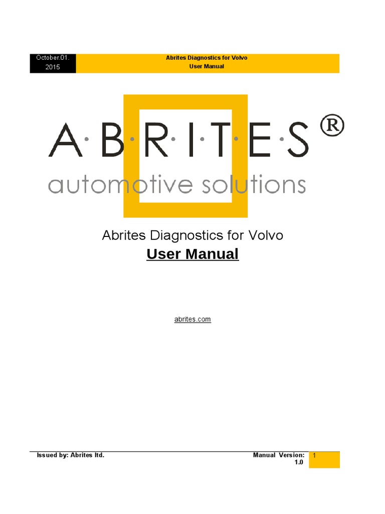 A Comprehensive Guide to Using Abrites Diagnostics Software for Volvo ...