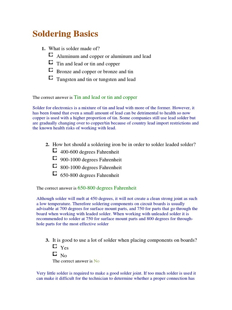 Test Paper Template | PDF | Soldering | Electronic Circuits