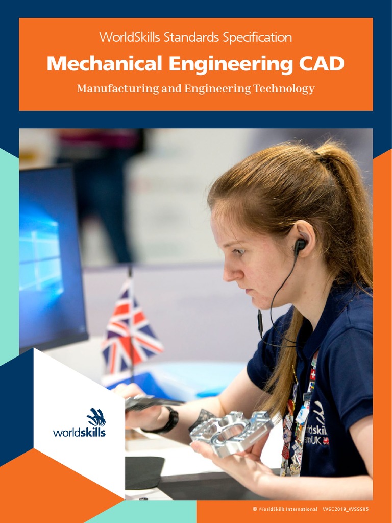 Worldskills Mechanical Engineering | PDF | 3 D Modeling | Technical Drawing