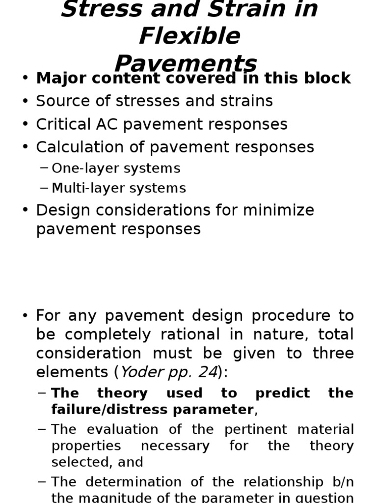 Lecture 6 | PDF | Deformation (Engineering) | Stress (Mechanics)