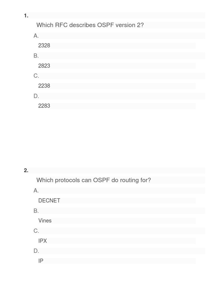 Ospf Table Pdf Information And Communications Technology Computing