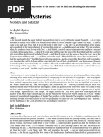 Timeline of the Virgin Mary's Life | PDF | Mary, Mother Of Jesus | Jesus