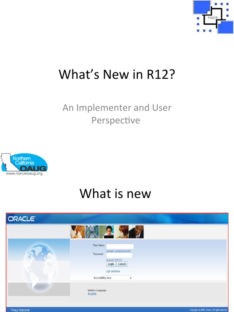 What's New in R12?: An Implementer and User Perspective | PDF ...