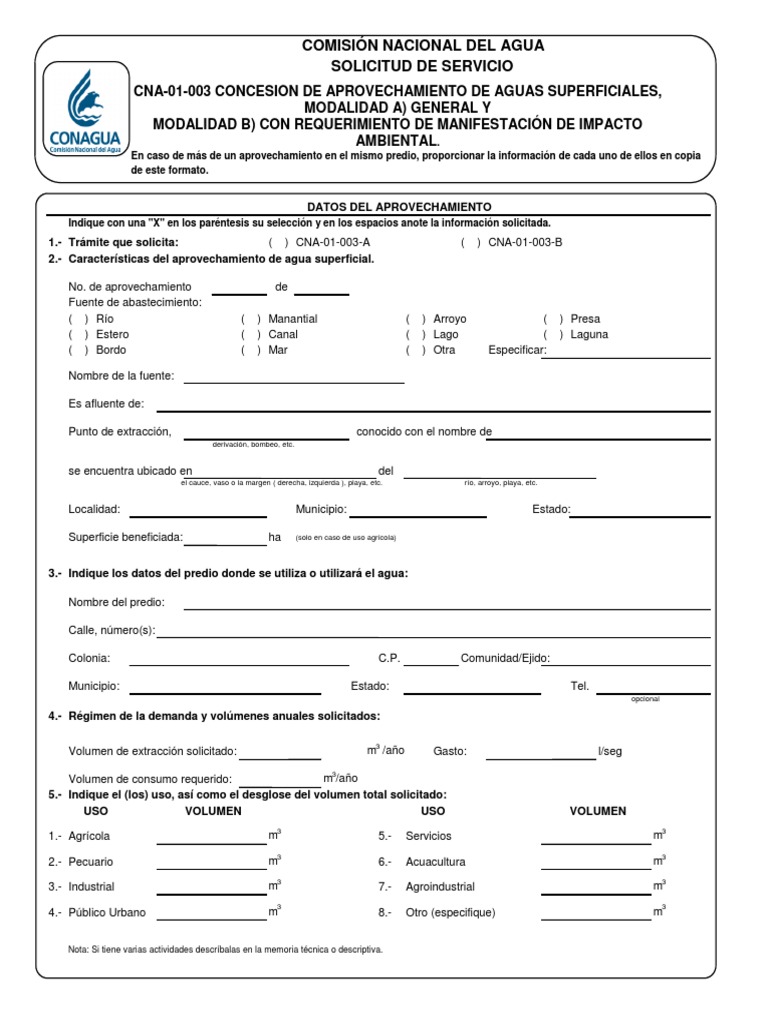 CNA-01-003-CONCESIÓN DE APROVECHAMIENTO AGUAS SUPERFICIALES INDIVIDUAL.pdf | Reservorio | lago