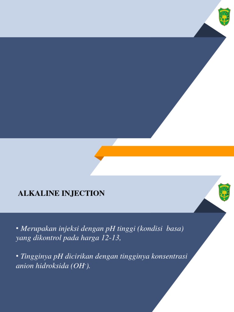 Alkaline Injection | PDF