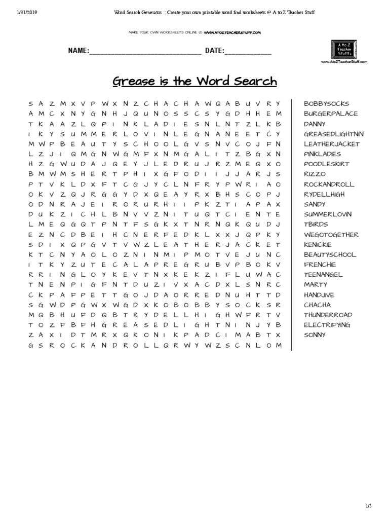 Famous Composers Word Search Key | PDF | Leisure