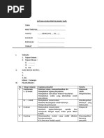 Format - Satuan Acara Penyuluhan (SAP) | PDF