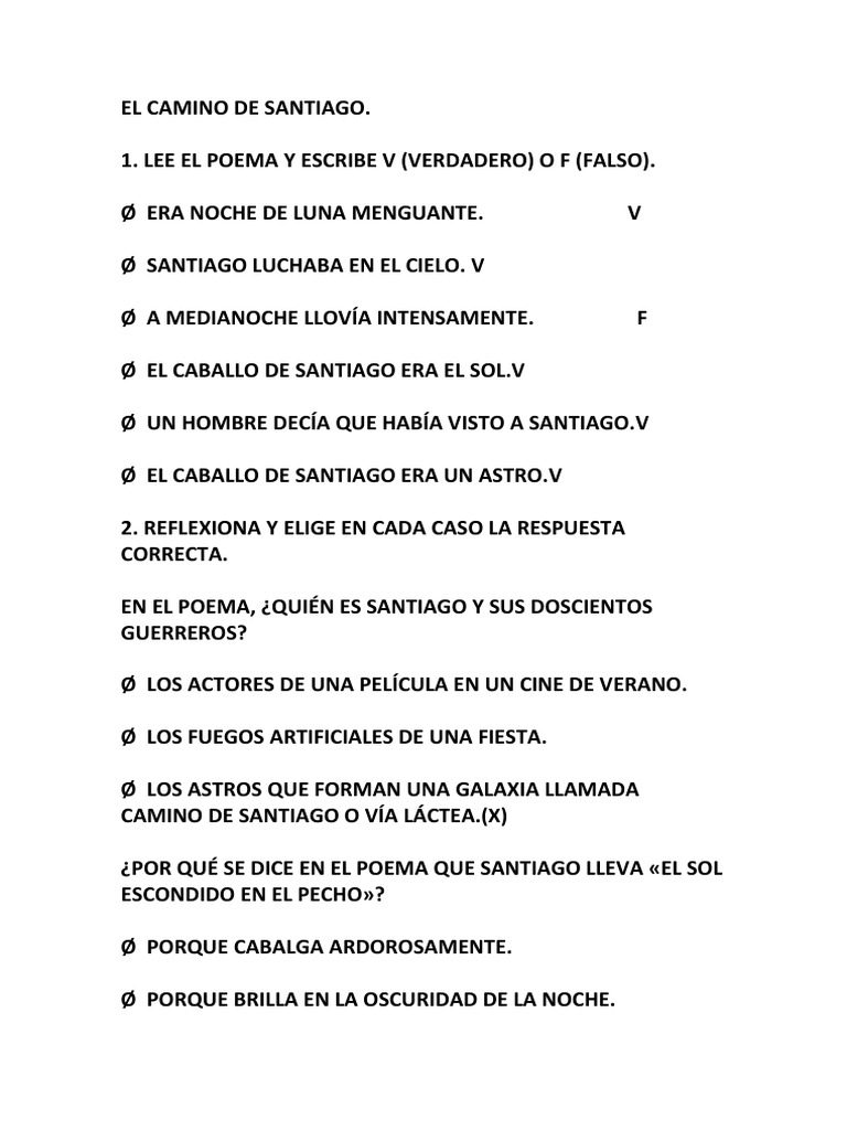 El Camino de Santiago