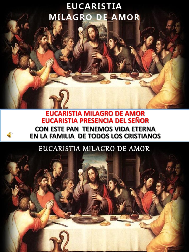 Eucaristía Milagro De Amor Pdf Mesías Judíos Reclamantes Eucaristía