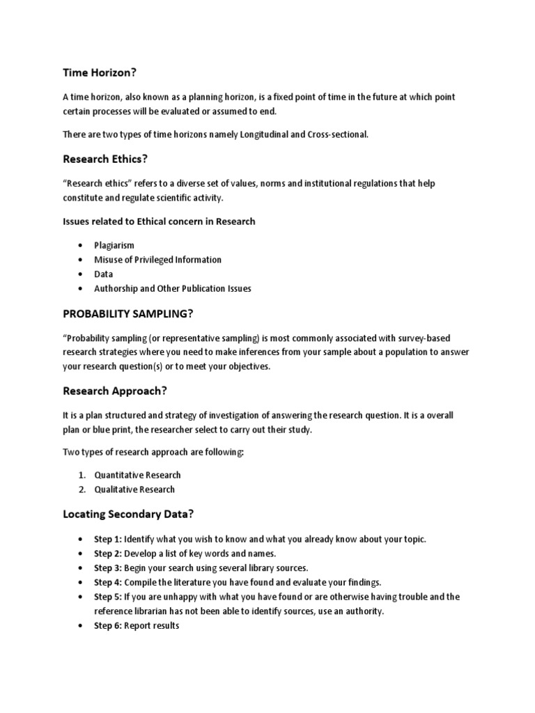 Business Research Methods | PDF | Data | Research Methods Business Research Methods | PDF | Data | Research Methods