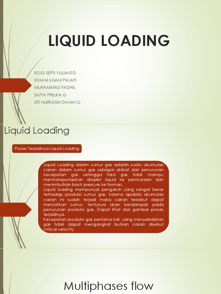Liquid Loading | PDF