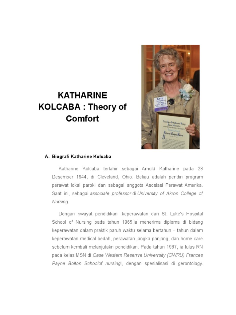 Katharine Kolcaba-3 | PDF