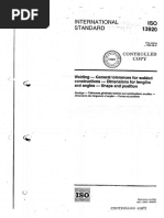 Din en Iso 13920-1996 | PDF | Engineering Tolerance | Metrology