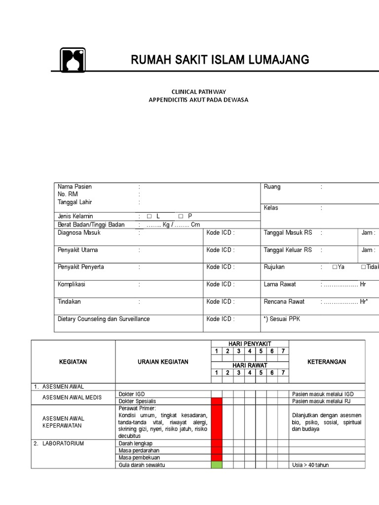 FORM CP App Akut | PDF