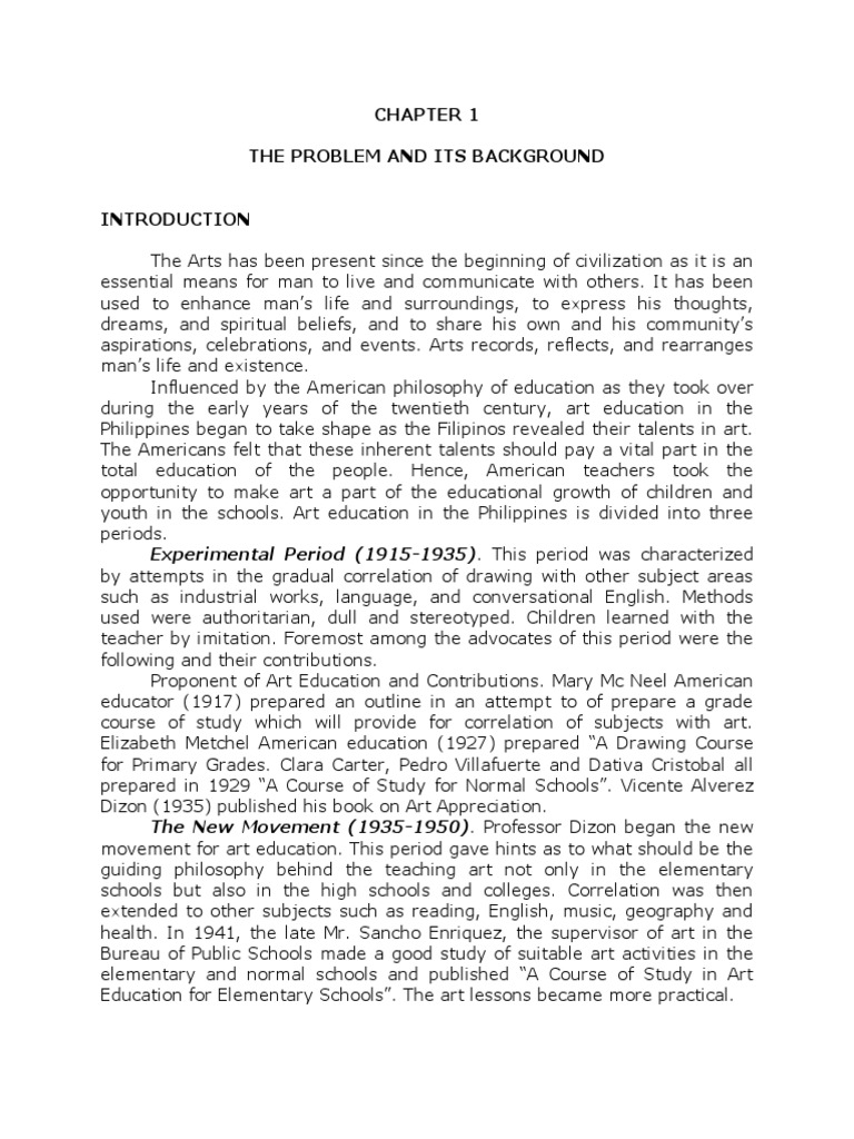 Chapter 1 (The Problem) | PDF | Mass Media | Teachers