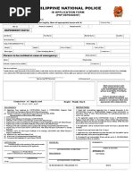 AFP ID Application Form for Dependents | PDF | National Security ...