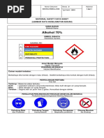 MSDS Alkohol 70% | PDF