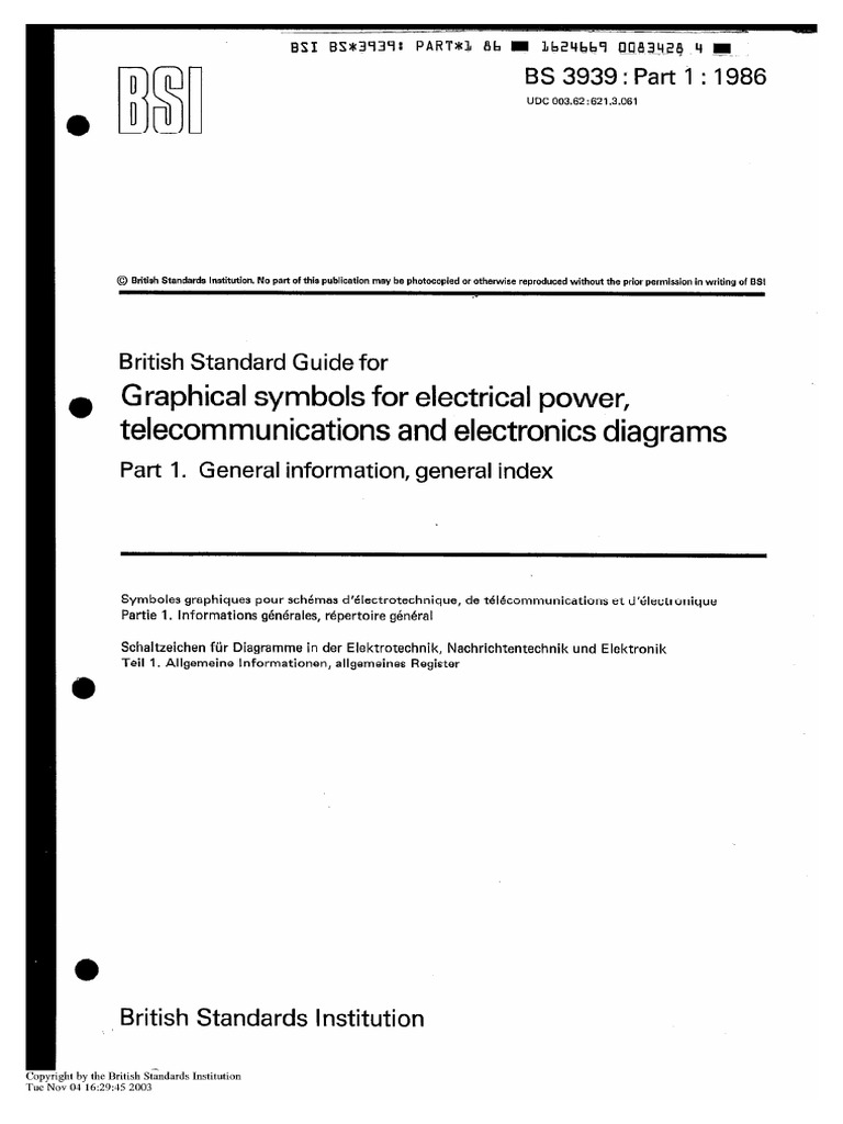 bs3939 1 1986 | PDF