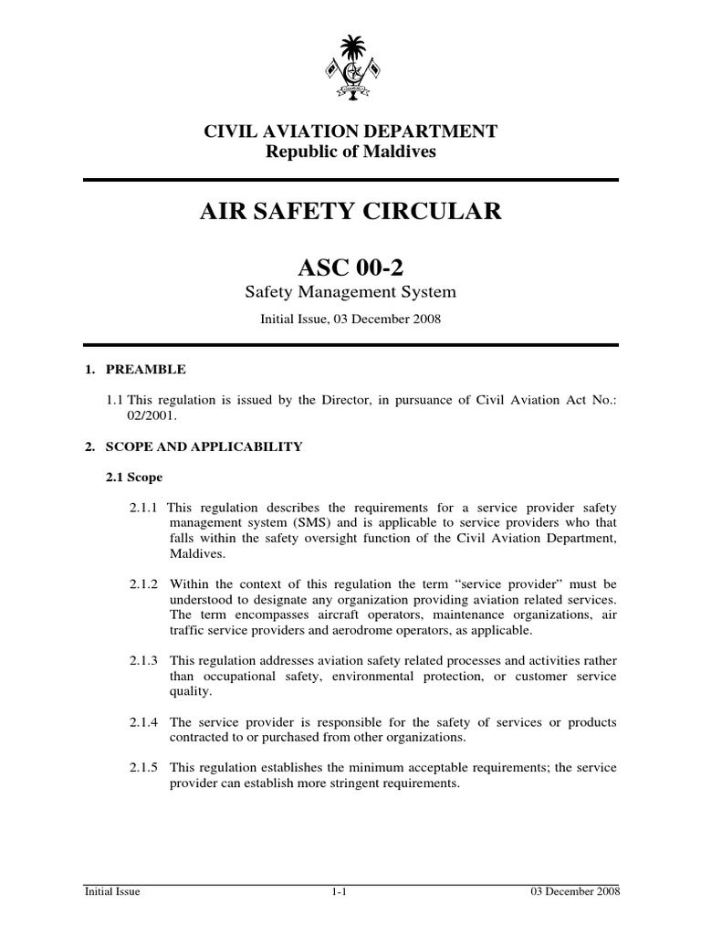 Asc 00 2 Safety Managment System | PDF | Risk Management | Safety