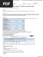 SAP F.13 Automatic Clearing Guide | PDF