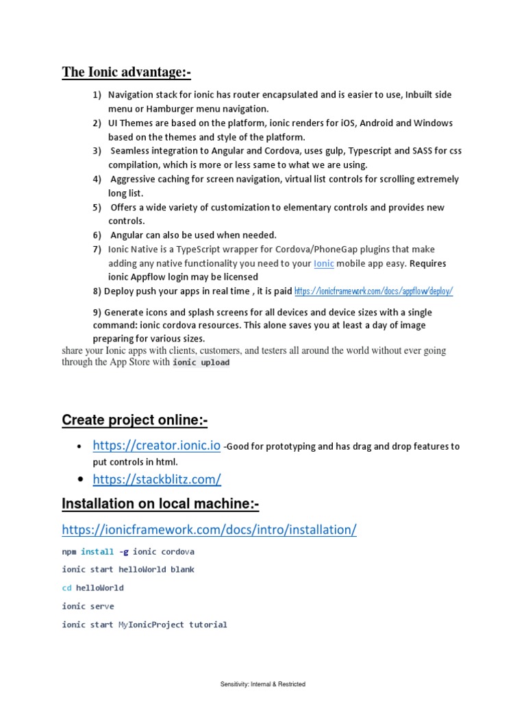 The Ionic Advantage | PDF | Software Engineering | Software