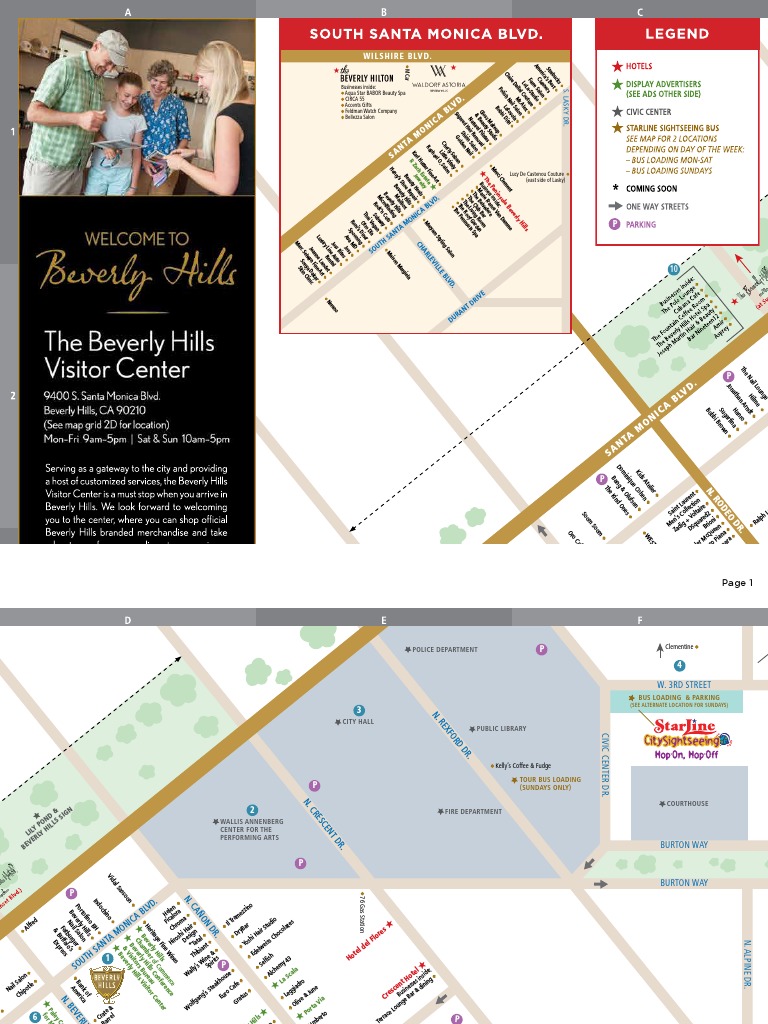 Mapa Beverly Hills | PDF