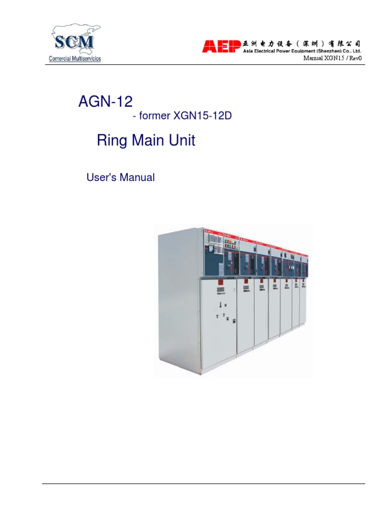 Manual XGN15 PDF | PDF | Switch | Fuse (Electrical)