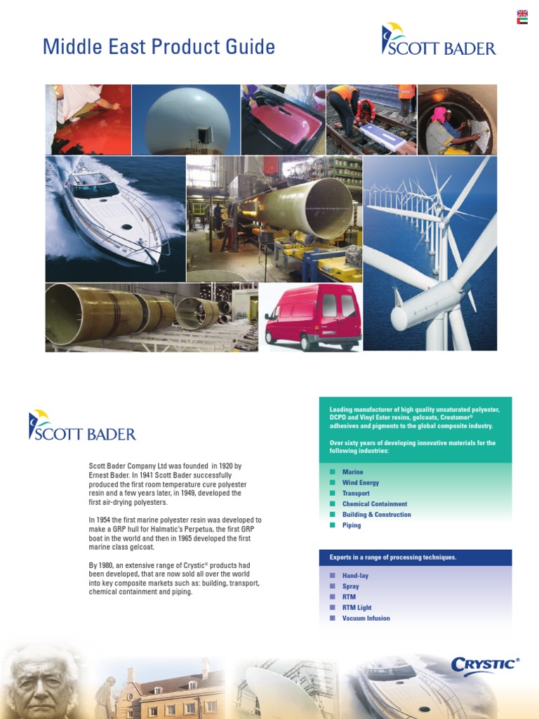 Scott Badercompositescatalogue PDF | PDF | Polyester | Composite Material