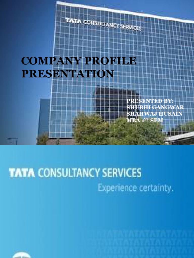 TCS Company Profile Presentation | PDF | Economies | Business