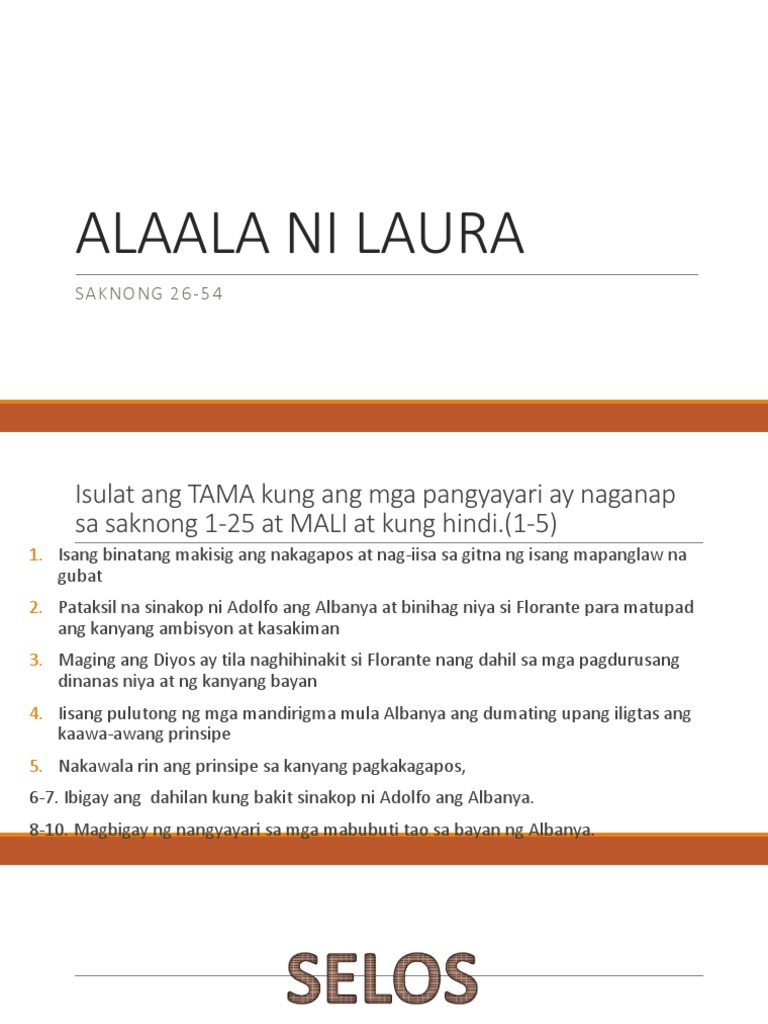 Alaala Ni Laura 26-54 | PDF