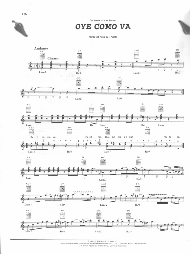 Oye Como Va PDF | PDF