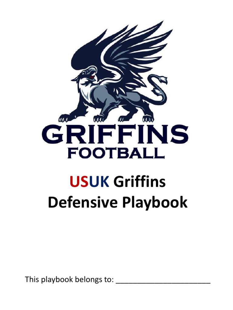 USUK Griffins Defensive Playbook | PDF | Team Sports | Sports