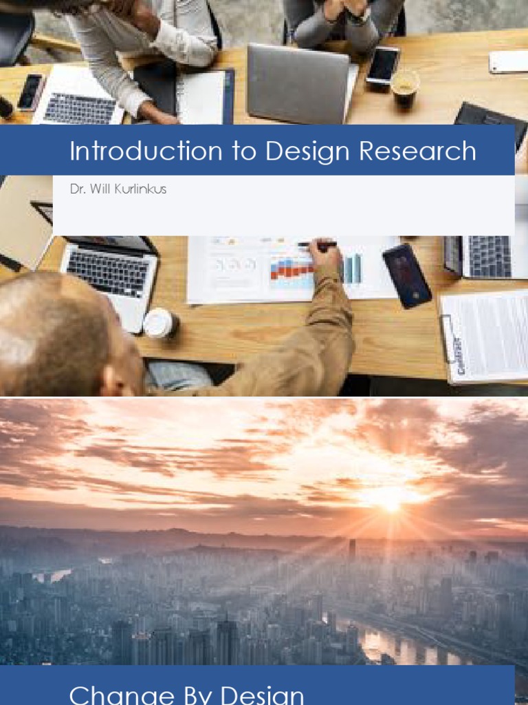 Introduction Design Rese Rach | PDF | Design Thinking | Design
