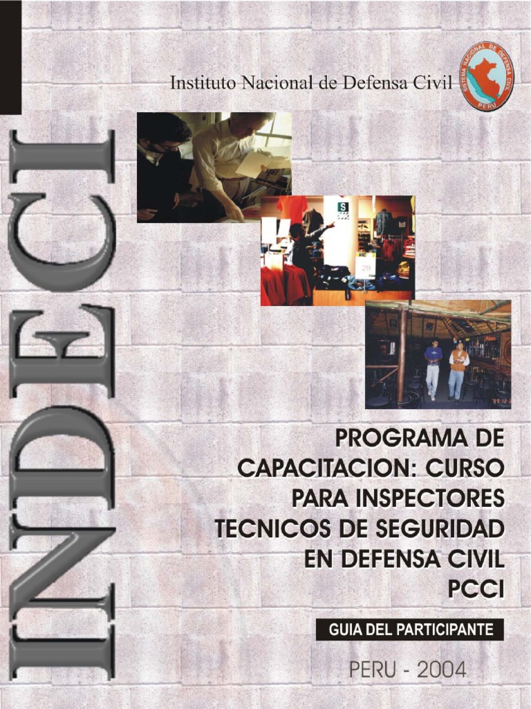 Doc230-Contenido INDECI PDF | PDF | Defensa Civil | Tierra