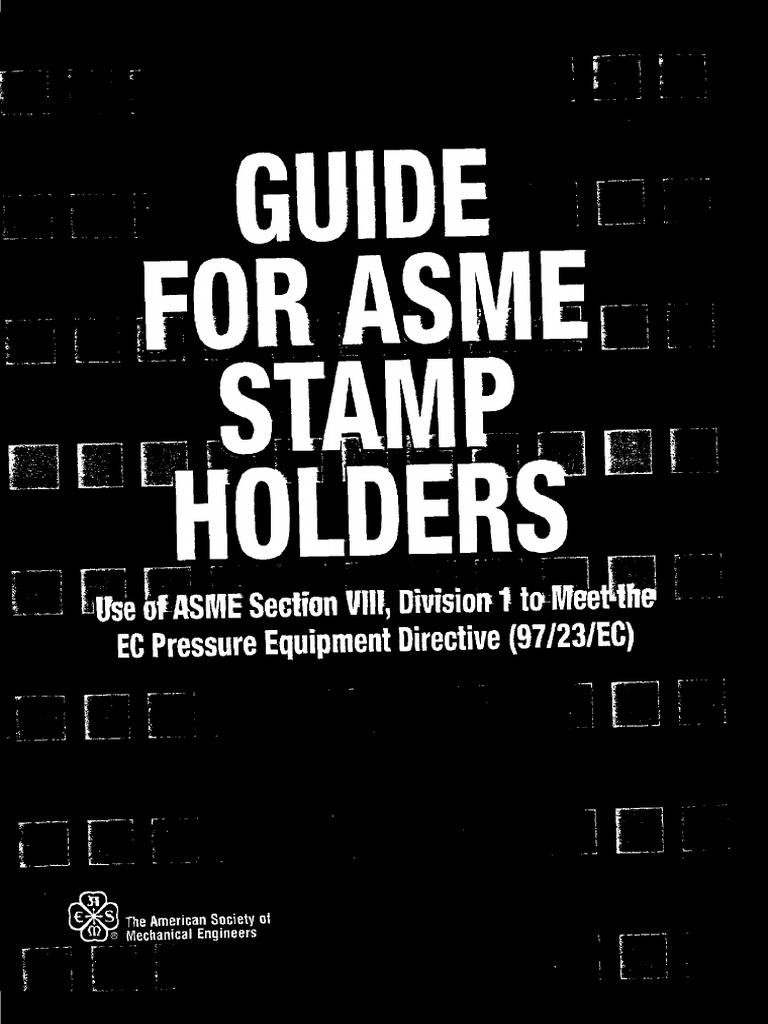 Asme Ped Guide 2001 Guide For Asme | PDF | Engineering | Business