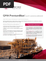 Blastrite Platinum Grit Technical Data Sheetv2022 | PDF