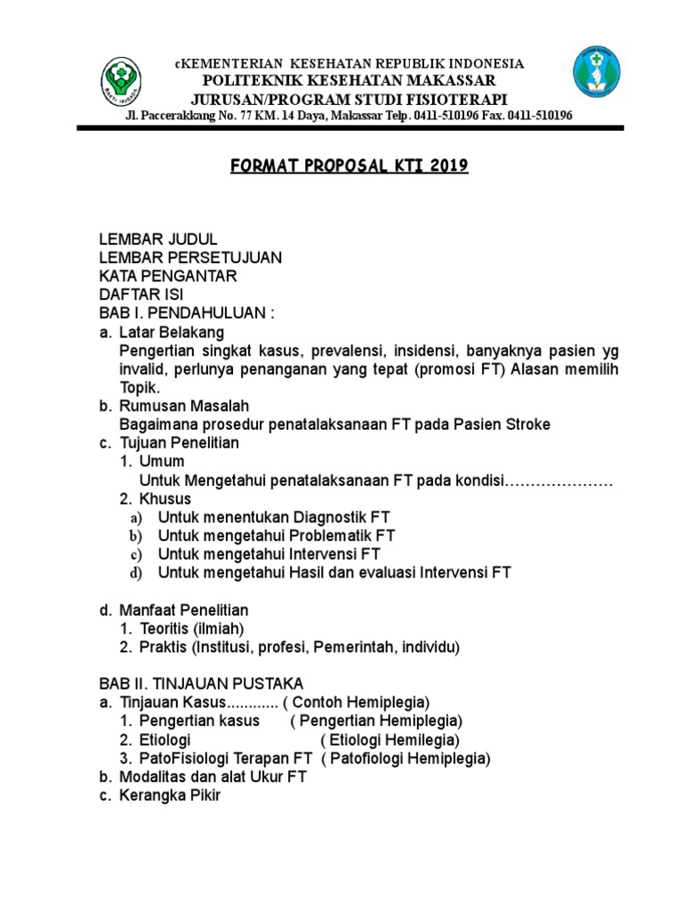 Format Kti | PDF | Sains & Matematika