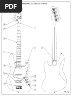 Fender Telecaster Printable Headstock Template PDF | PDF